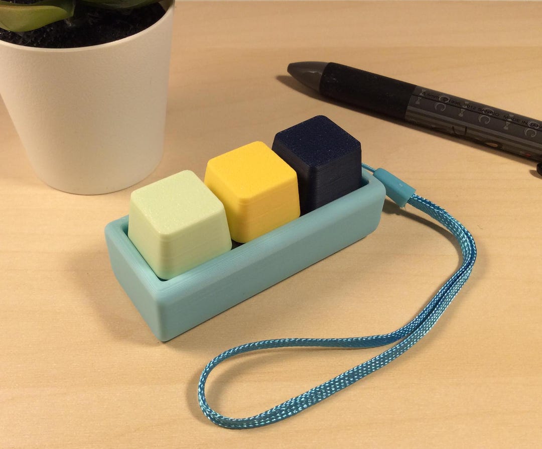 Minimalist Ergonomic Keyboard Fidget With Linear Mechanical Switches ...