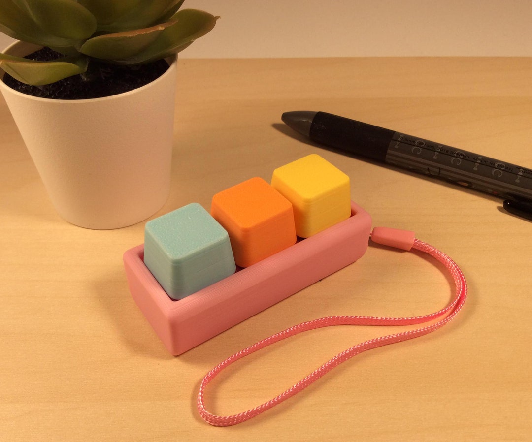 Minimalist Ergonomic Keyboard Fidget With Linear Mechanical Switches ...