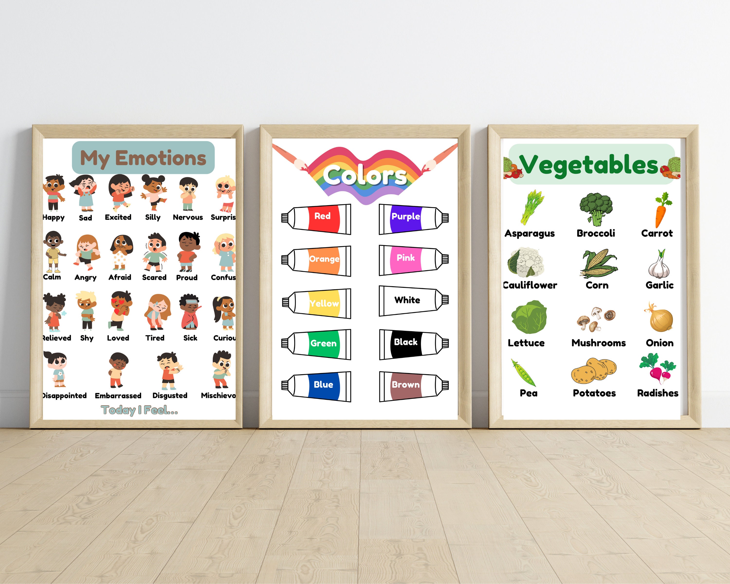 Set of 15 Educational Poster, Digital Download, Homeschool Prints ...