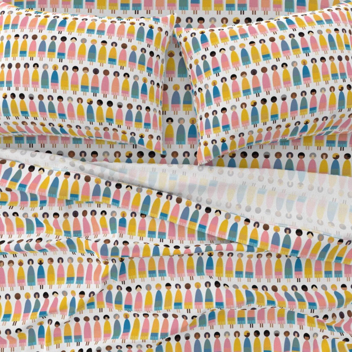 Girl Power Themed Sheet Set, Feminist Sheets, Japandi Decor, Feminism ...