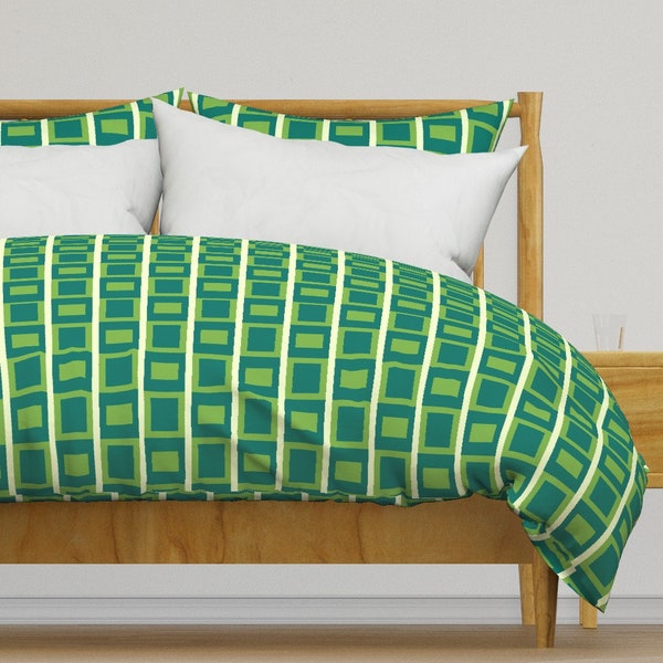 Green Duvet Cover - Etsy