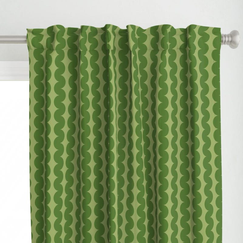 Color Block Curtains - Etsy