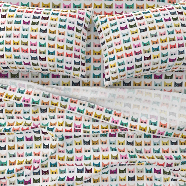 Cat Pillowcase - Etsy
