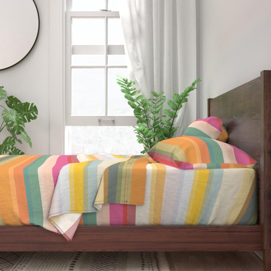 Southwest Ombre Sheet Set, Modern Bedding, Contemporary Linens Designed ...