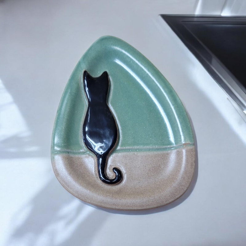 Cat Spoon Rest - Etsy