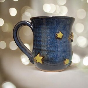 Stars Mug. Handmade Pottery. Perfect Gift for Anyone Who Loves Star ...