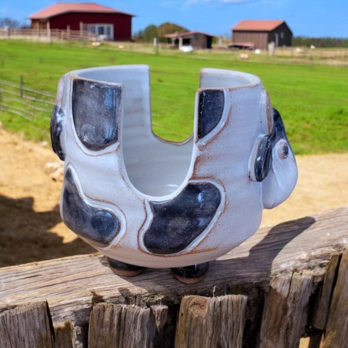 Cow Sponge Holder. Mootilda is Her Name and Holding Your Sponge is Her ...