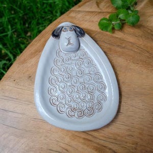 Sheep Spoon Rest. Handmade Pottery. Perfect for Anyone Who Loves Sheep ...