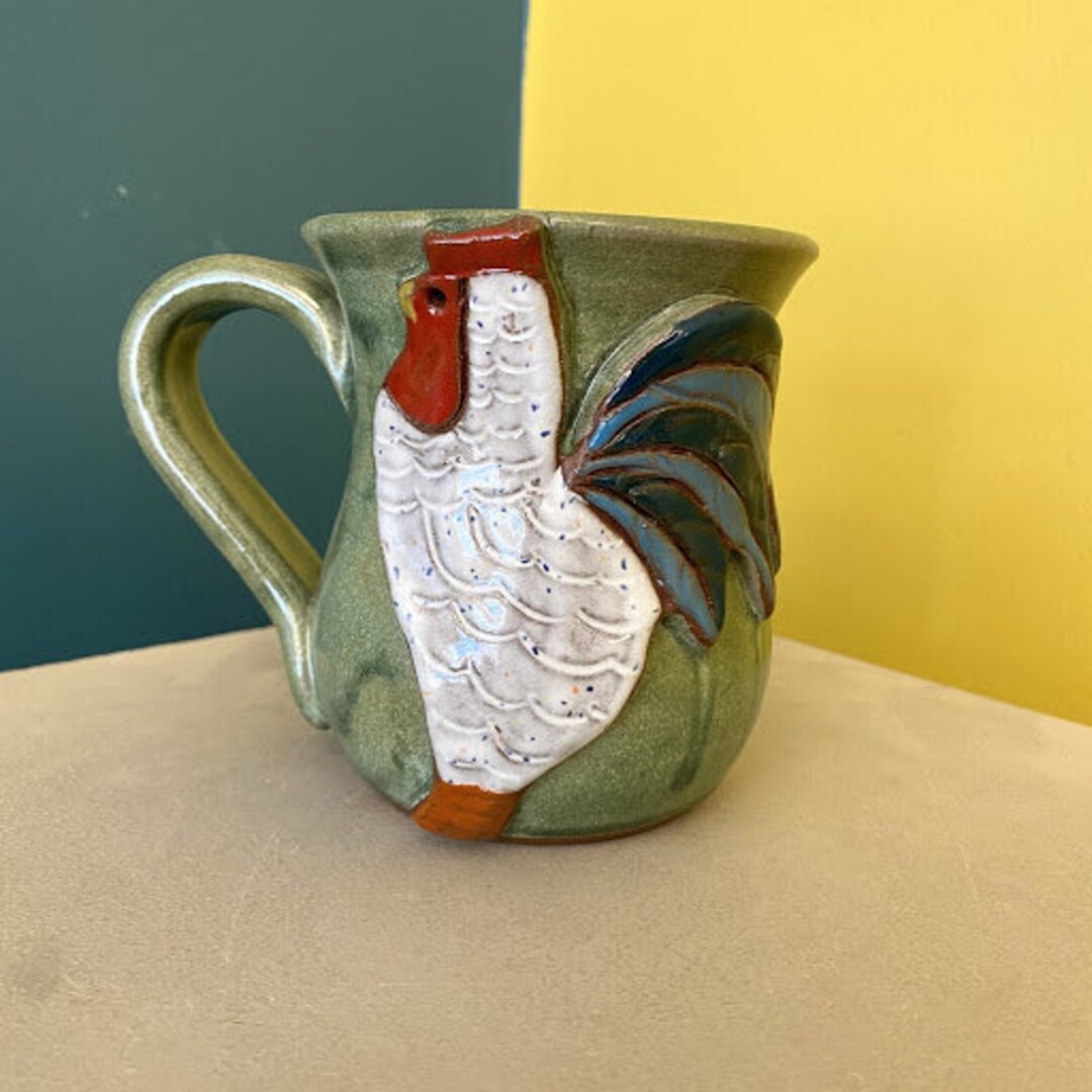 Rooster Mug - Etsy