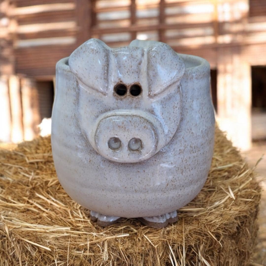 Pig Mug. Handmade Pottery. Petunia is Her Name and She is Perfect for ...