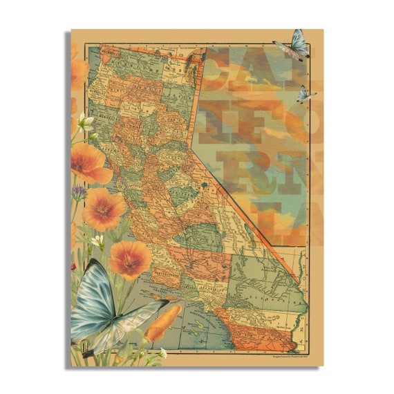 California Love Map California CA Love Home Heart Native Map Svg