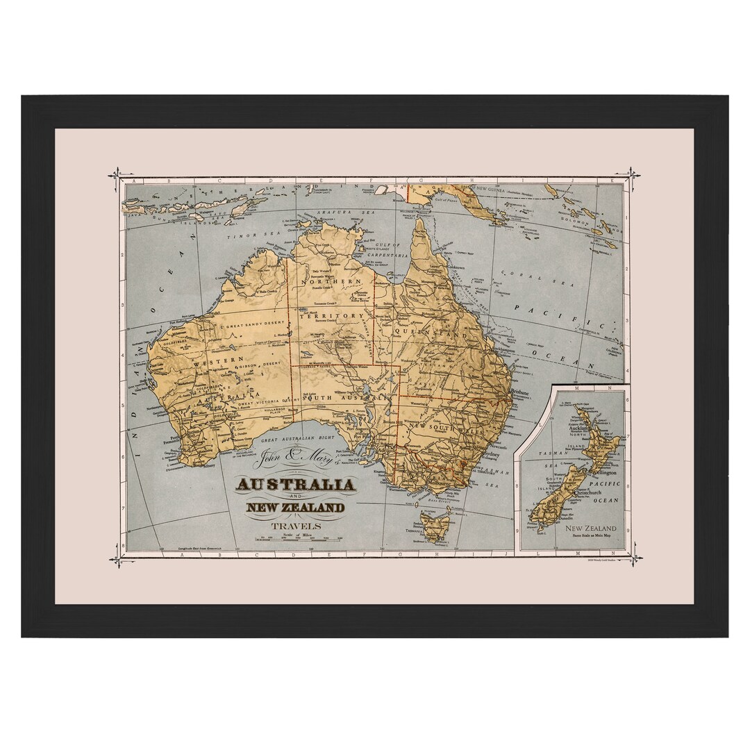 Personalized Australia Travels Push Pin Map, Australia Map Wall Art - Etsy