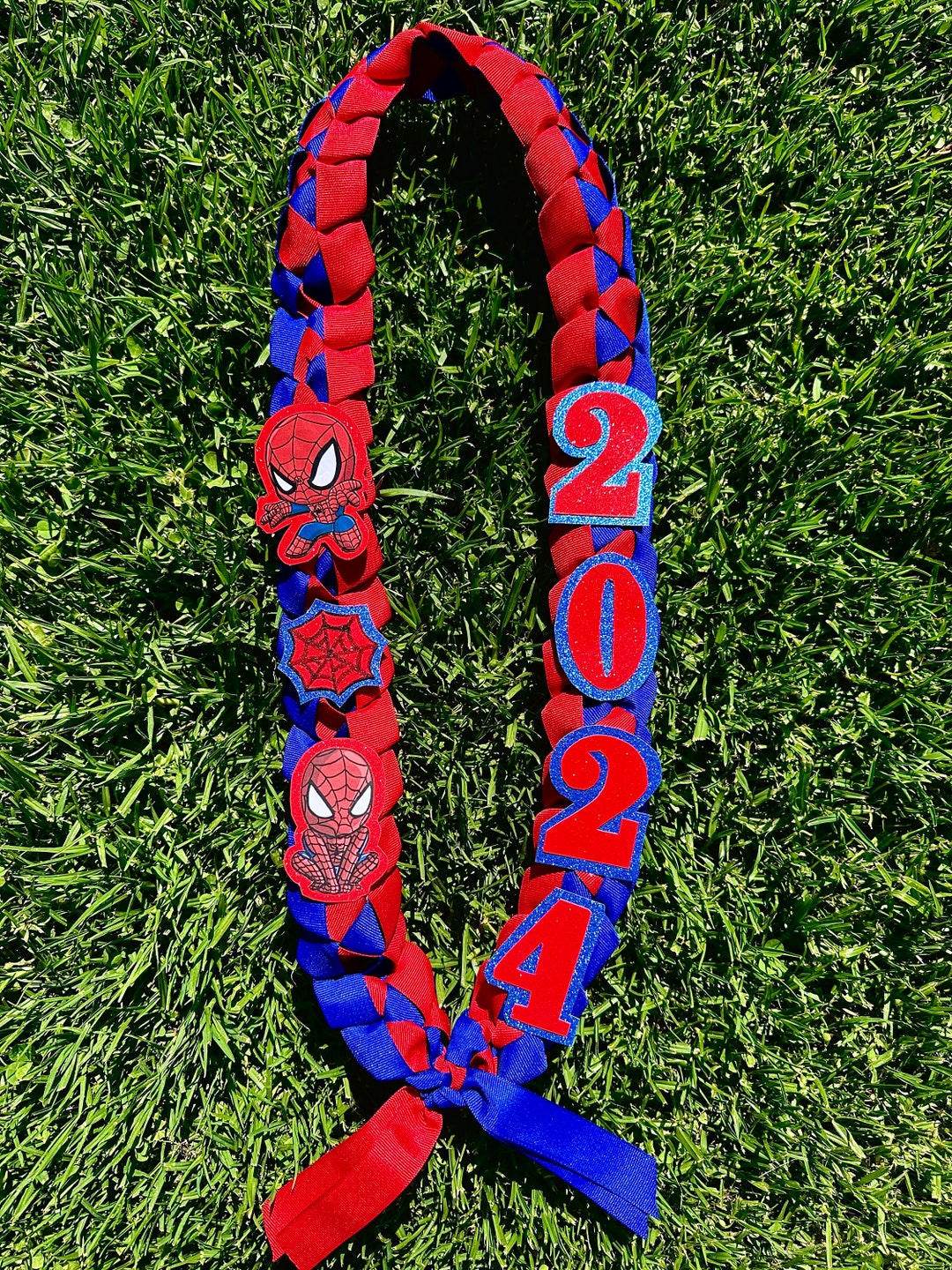 Spiderman Graduation Lei - Etsy