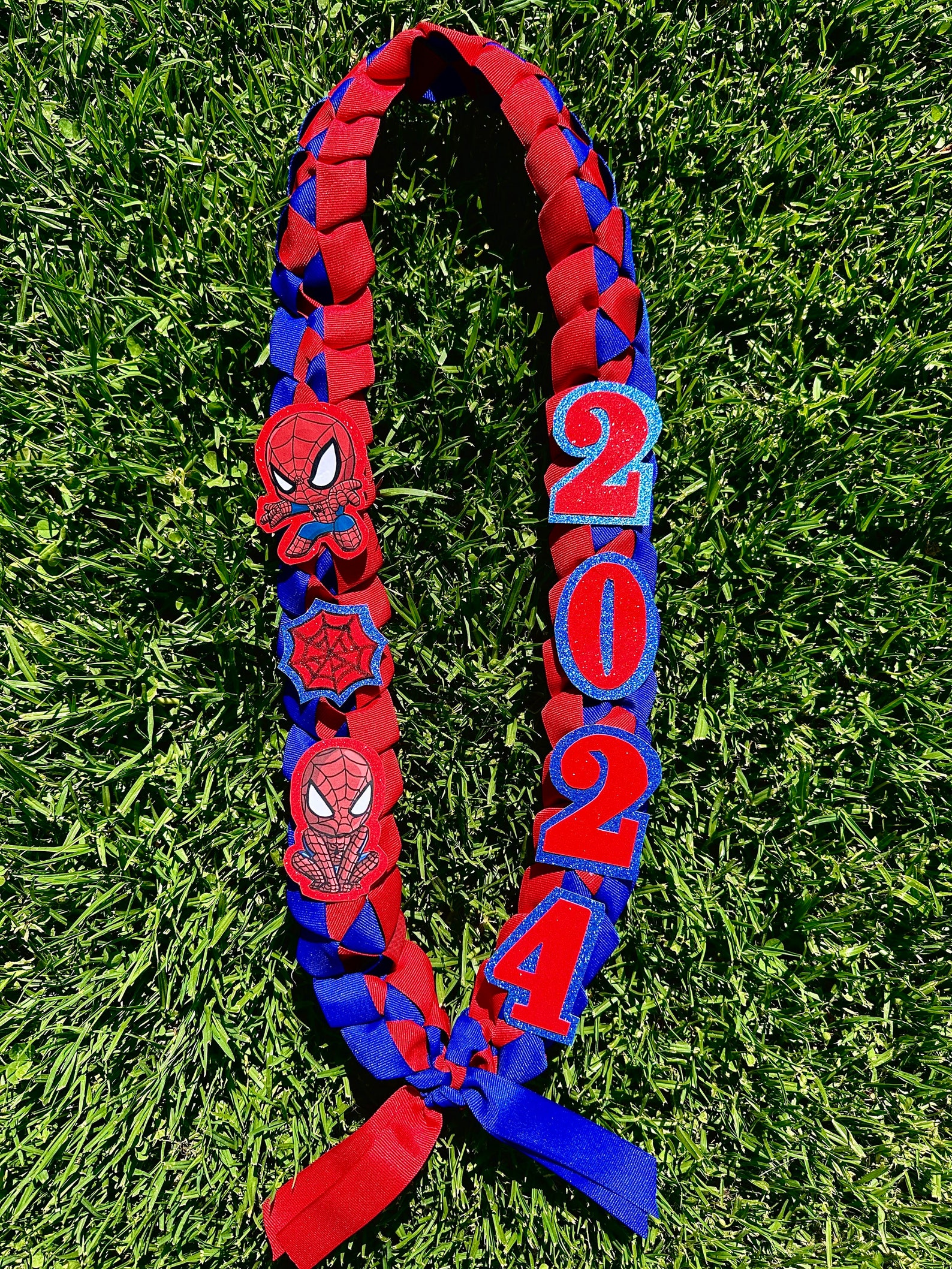 Spiderman Graduation Lei - Etsy