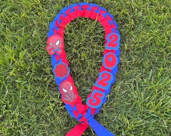 The Amazing Graduate Spiderman Inspired Graduation Lei - Etsy
