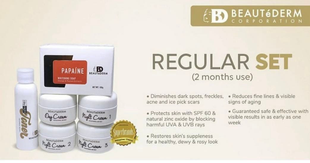 Beautederm,trio Sets Serum, Beauty Sets, Skin Care, Facial Care - Etsy