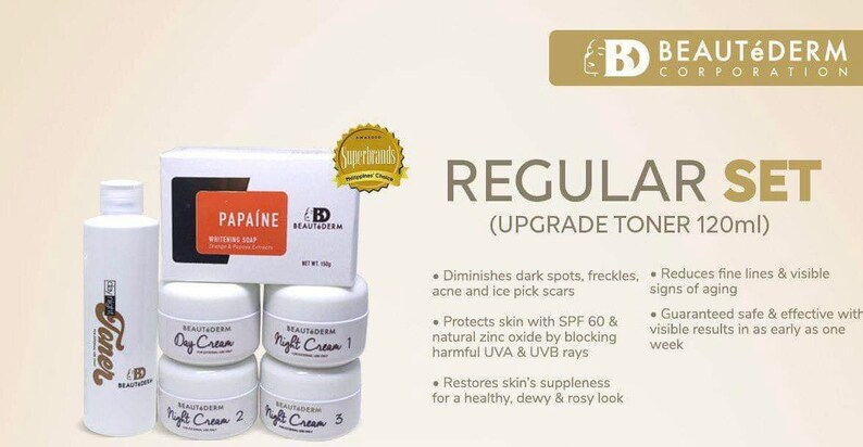 Beautederm,trio Sets Serum, Beauty Sets, Skin Care, Facial Care - Etsy