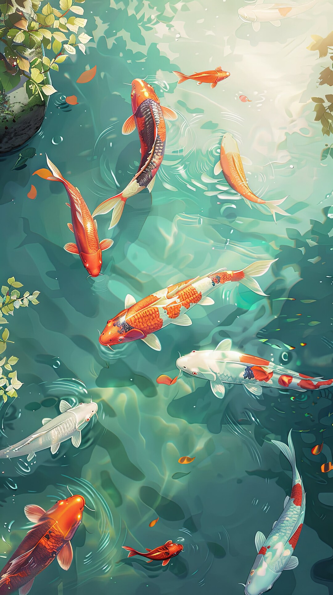 Koi Fish - Etsy