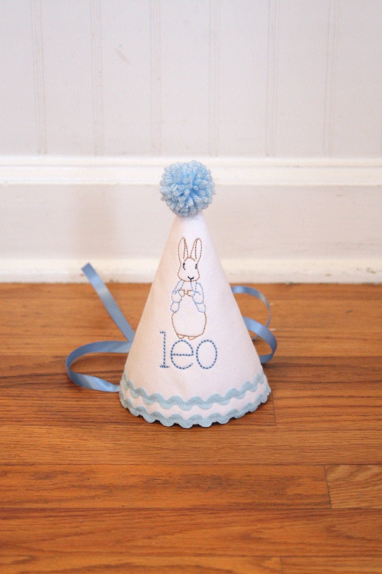 First Birthday Boy Party Hat - Peter Rabbit Birthday - Custom Party Hat ...