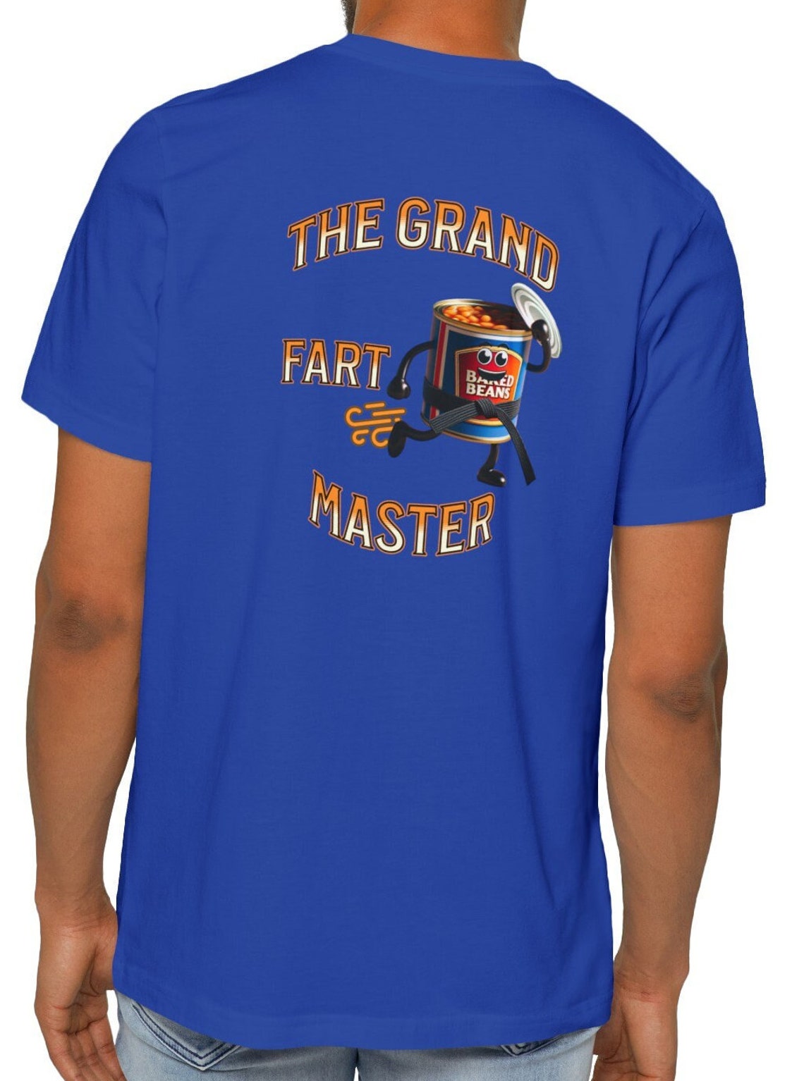 The Grand Fart Master Running Baked-beans-can. Usa-made Unisex T-shirt ...