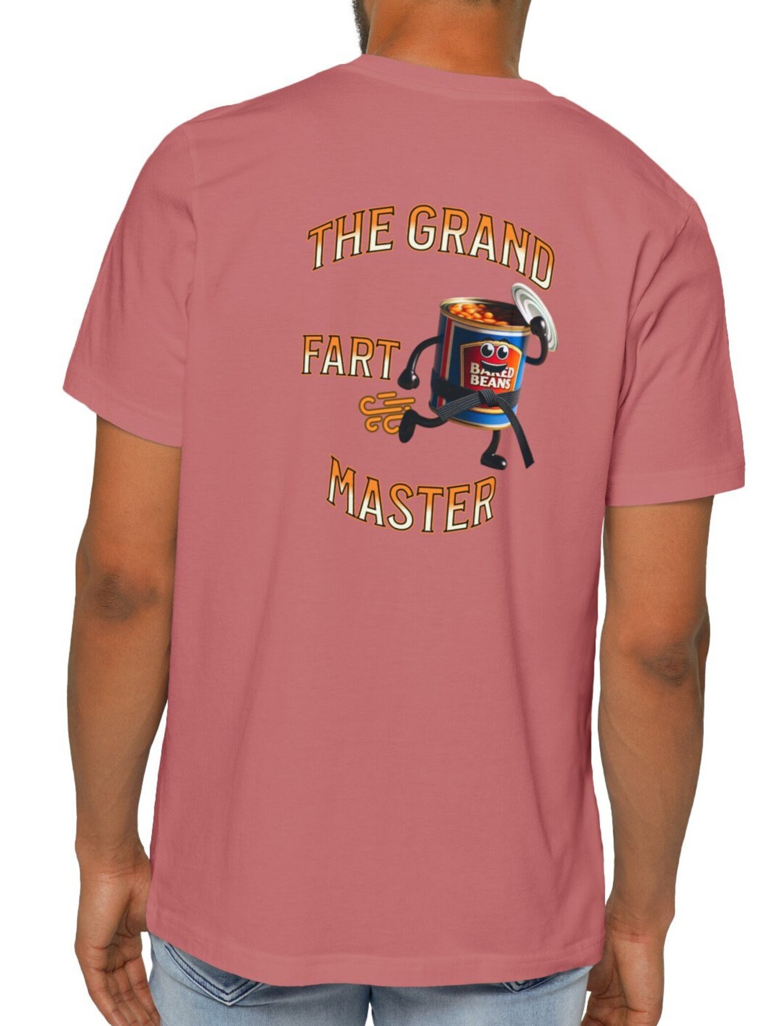 The Grand Fart Master Running Baked-beans-can. Usa-made Unisex T-shirt ...