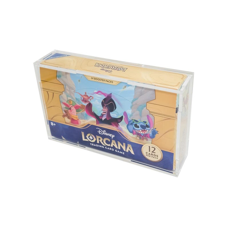 Acrylic Display Collectors Case for Lorcana Into the Inklands Booster ...