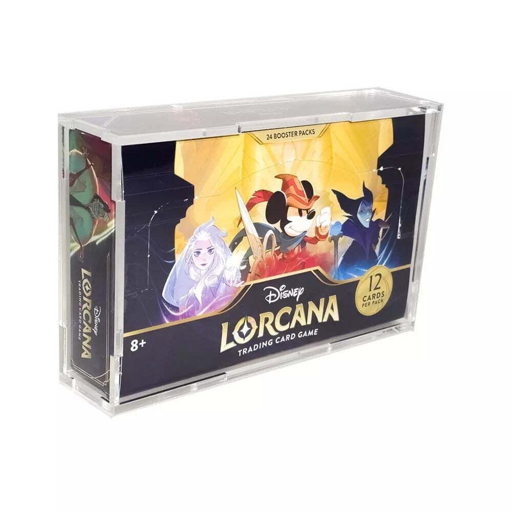 Acrylic Display Collectors Case for Lorcana the First Chapter Booster ...