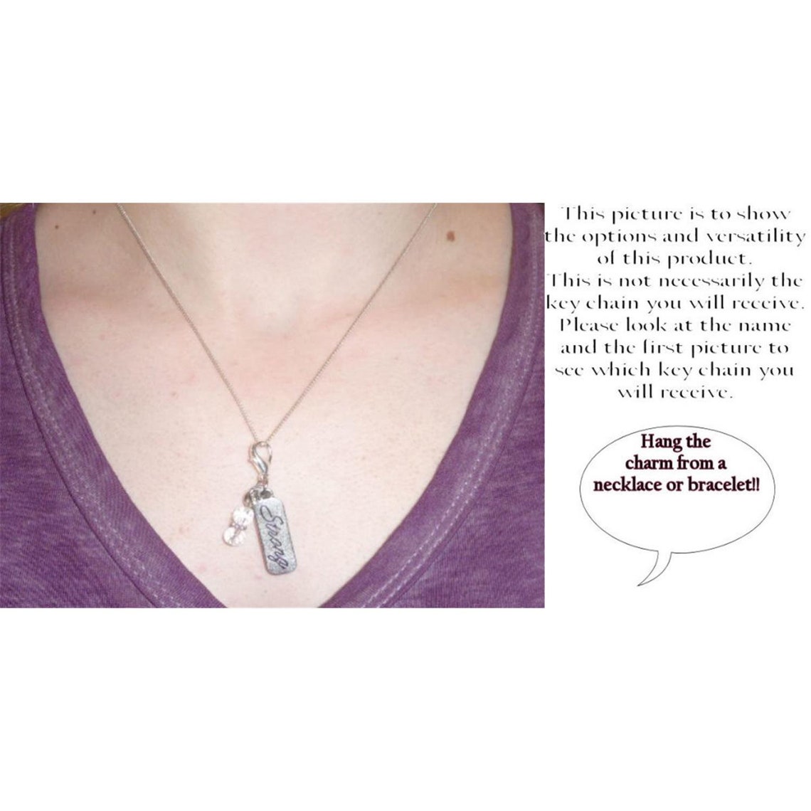 Liver Cancer, Lymphoma and Transplant Awareness Keychain by Hidden ...