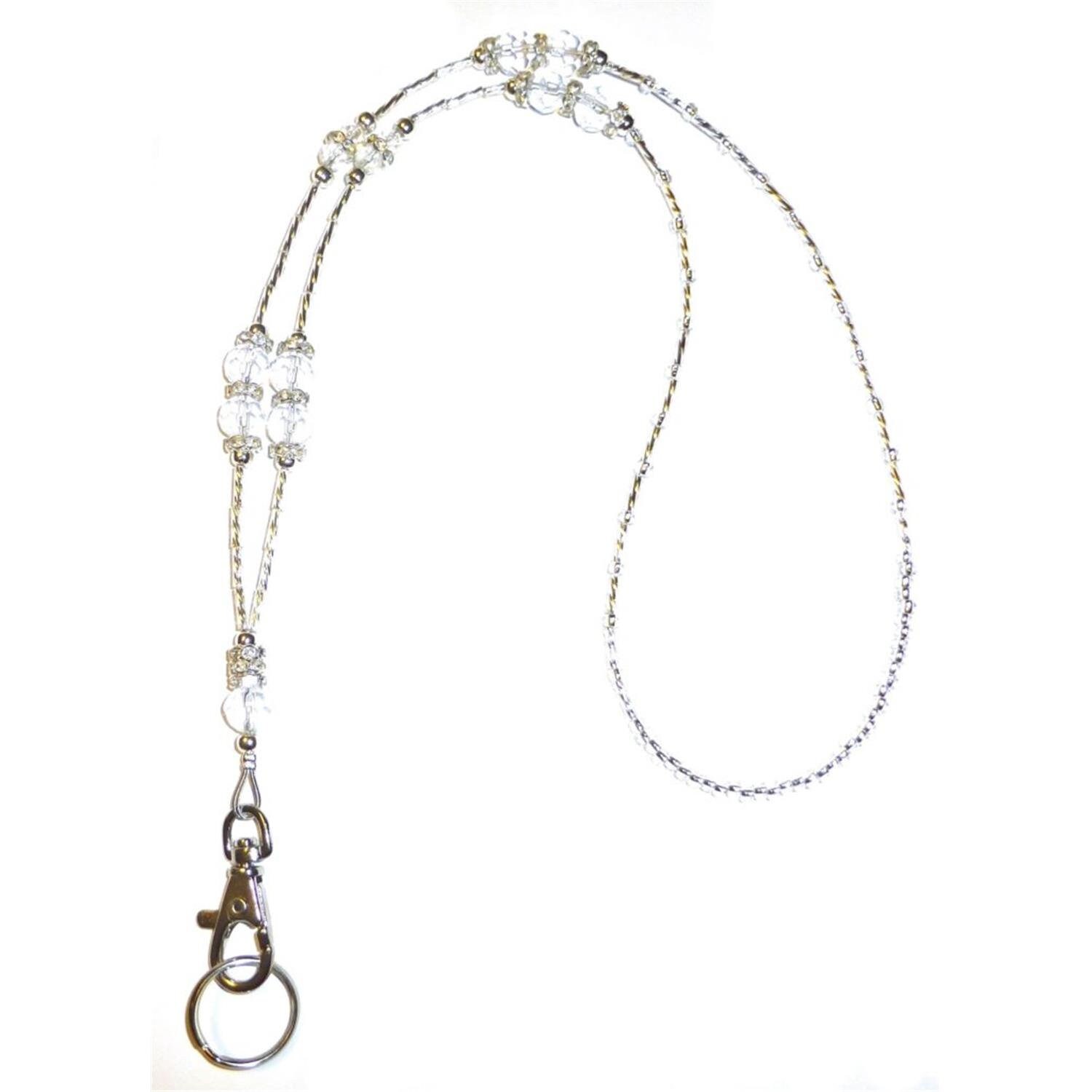 Crystal Women's Lanyard - Fashion Lanyard - Lanyard Necklace for Women ...