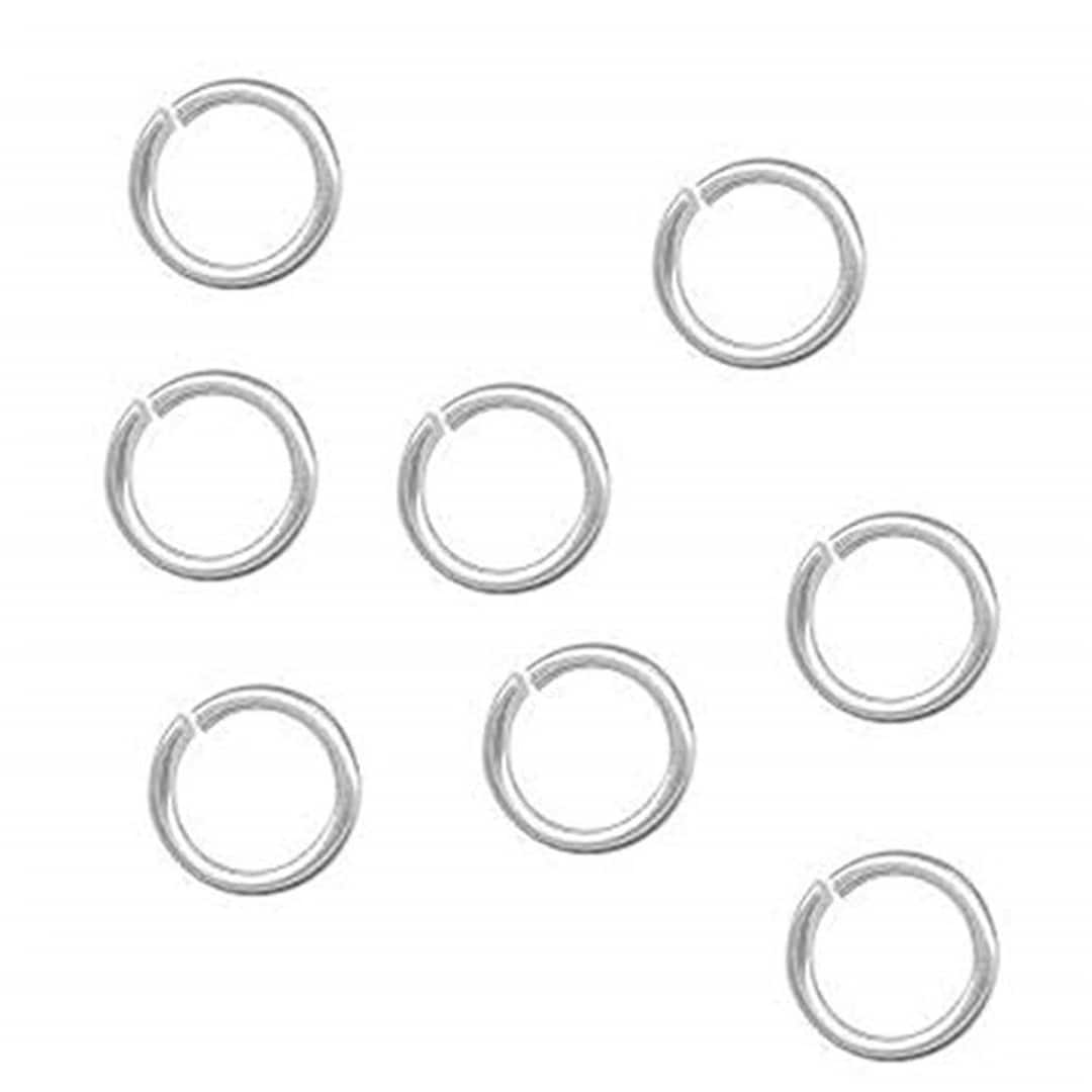 Silver Plated Jump Rings Beautiful Silver Color, Lead, Nickle and ...