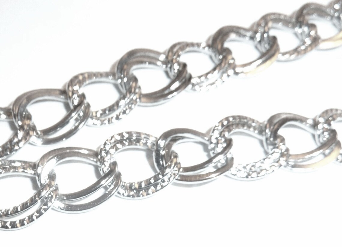 ID Badge Necklace Double Chain ID Holder 34 Inches | Etsy