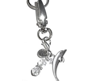Dolphin Key Chain - Etsy