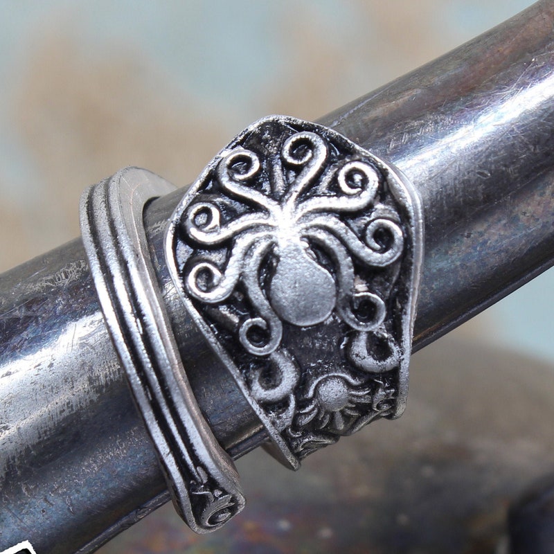 Octopus Ring - Etsy
