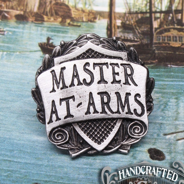 Master at Arms Badge - Etsy