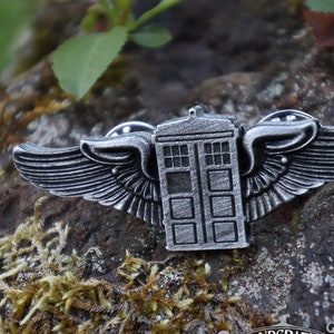 Pilot Wings - Time Lord Wings - 2 Inches Wide - Steampunk Pilot Wings ...