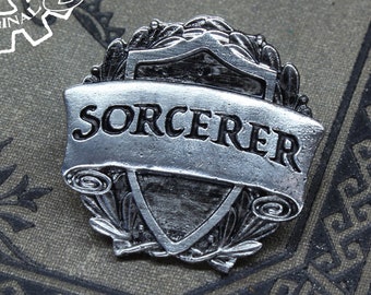 Goblin Mode Badge RPG Character Class Pin Handcrafted Pewter ...