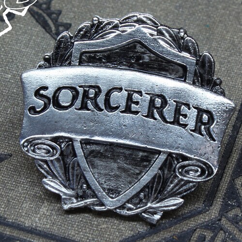 Mage Class Badge RPG Character Class Pin Handcrafted - Etsy