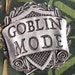 Goblin Mode Badge - RPG Character Class Pin - Handcrafted Pewter ...