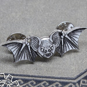 Bat Pilot Wings - 2 Inch Wide Bat Badge - Steampunk Pilot Wings ...