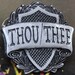 Thou/thee Pronoun Badge - Pride Pronoun Pin - Handcrafted Pewter ...