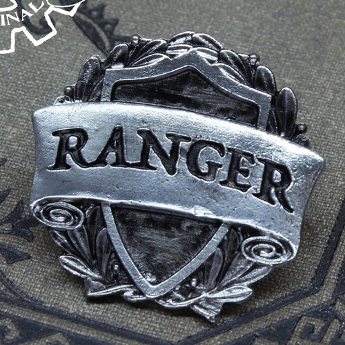 Ranger Class Badge RPG Character Class Pin Handcrafted - Etsy