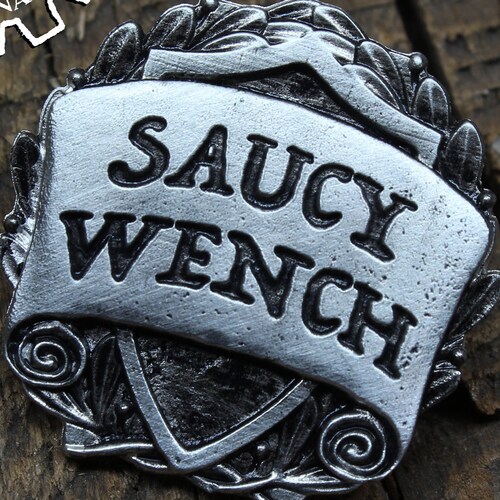 Hail Satan Badge RPG Character Class Pin Handcrafted - Etsy