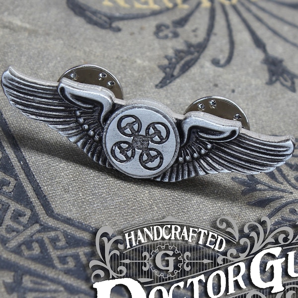 Drone Pilot Pin - Etsy