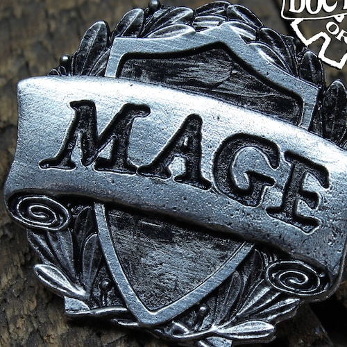Sorcerer Class Badge RPG Character Class Pin Handcrafted - Etsy