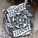 Flower Floozy Badge - Pewter Pin - Handcrafted Accessories by Doctor ...