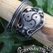 Harp Shield Ring Adjustable Handcrafted by Doctor Gus Unisex Adjustable ...