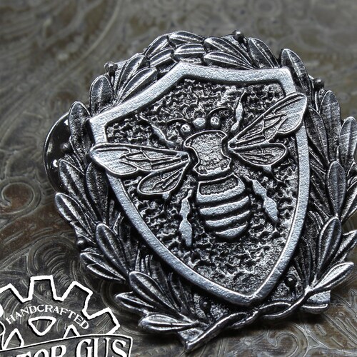 Rabbit Heraldic Badge Heraldry Cosplay Pin Handcrafted - Etsy