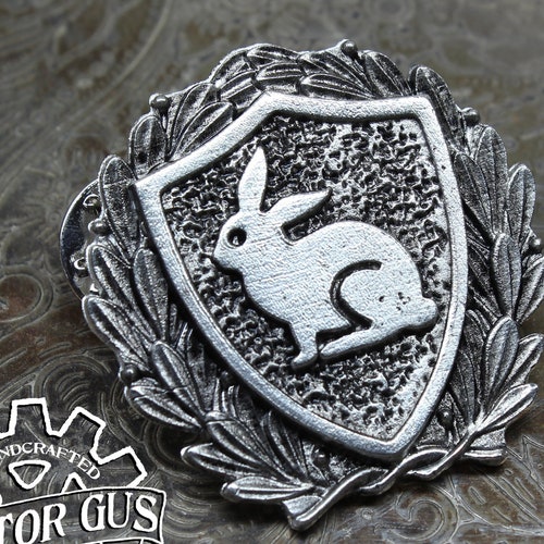 Cat Heraldic Badge Heraldry Cosplay Pin Handcrafted Pewter - Etsy
