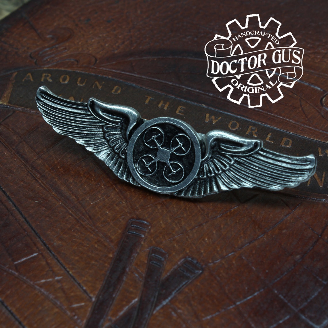 Drone Pilot Wings UAV Operator Wings 3 Inches Wide | Etsy