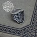 Stag Shield Ring - Adjustable - Handcrafted by Doctor Gus - Unisex ...